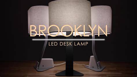 Lux Brooklyn Ac Desk Light Aluminum Lux Led Brooklyn Lamp Touch