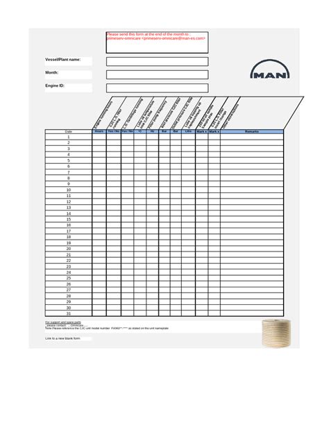 Cjc Monthly Log Sheet Pdf