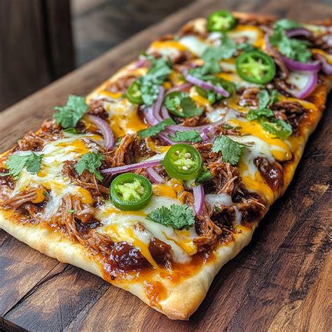 Bbq Pork Flatbread A Smoky Cheesy Delight