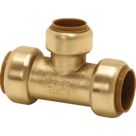 Tectite Classic Push Fit Reducing Tee 22mm X 22mm X 15mm Toolstation