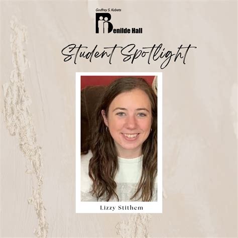 Studentspotlight Benilde Hall