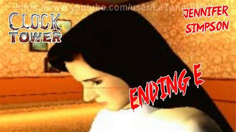 Clock Tower Ps1 Jennifer Simpson Ending E [ Hd ] Youtube