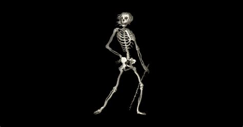 Sassy Skeleton Skeleton Sticker Teepublic