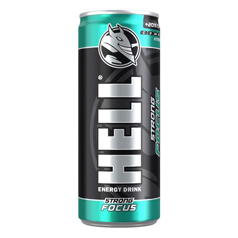 Hell Energiaital 250 Ml Strong Focus Webáruház 299 Ft Hell