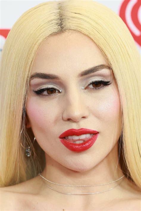 Ava Max Gorgeous In Red Dress At Z100s Iheartradio Jingle Ball 2022 In New York Hot Celebs Home
