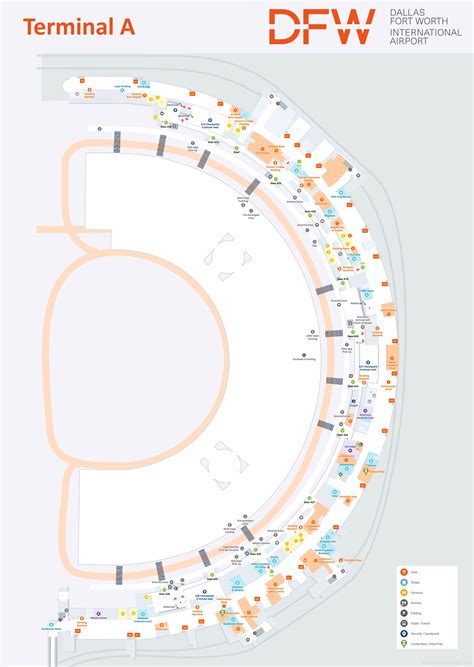 Dallas Forth Worth International Airport Airport Maps