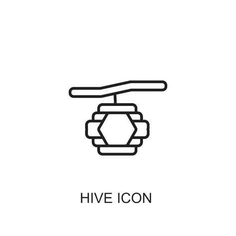 Premium Vector Hive Vector Icon Icon