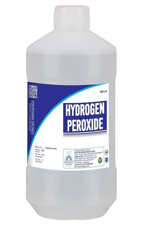 Hydrogen Peroxide Dihydrogen Dioxide Hydrogen Dioxide Balaji Fine