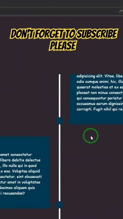 Timeline Using Javascript Javascript Css Html Frontenddeveloper