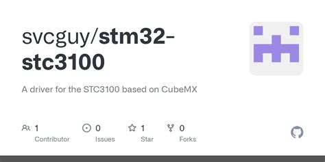 Github Svcguy Stm32 Stc3100 A Driver For The Stc3100 Based On Cubemx