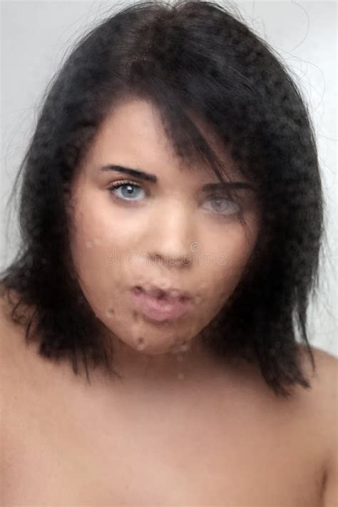 Behind Glass Stock Image Image Of People Beautiful 29609233