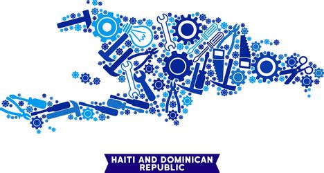 Dominican Republic Haiti Vector Images Over 250