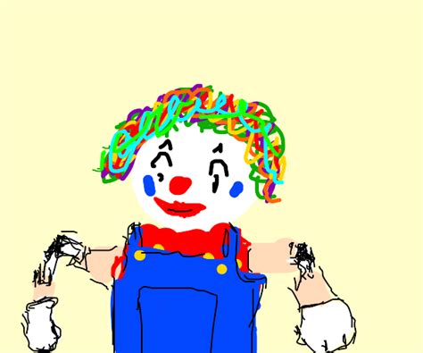 Clown With Broken Bones Drawception