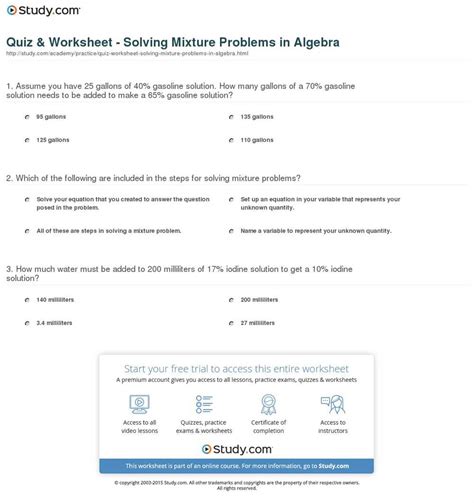 Uncover The Answer Key For Algebra With Pizzazz Page 91