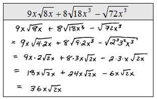 OpenAlgebra Com Adding And Subtracting Radical Expressions