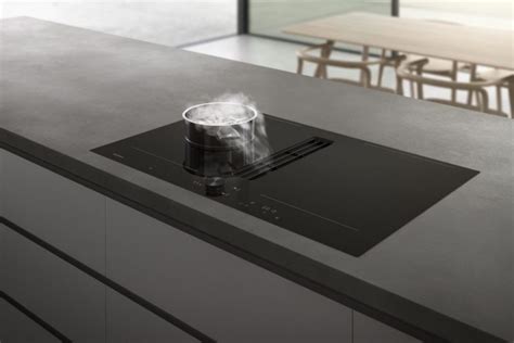The Trend In The Kitchen The Cooktop With Integrated Extractor Fan Hoogdesign Exclusive