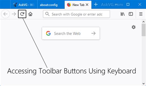 Tip How To Use Or Disable Keyboard Navigation Support For Toolbar In