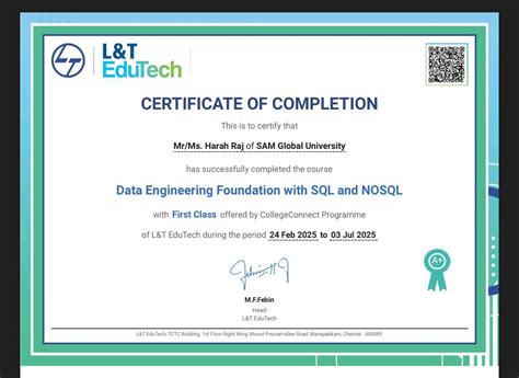 This Certificate Recognizes The Completion Of A Course Focused On