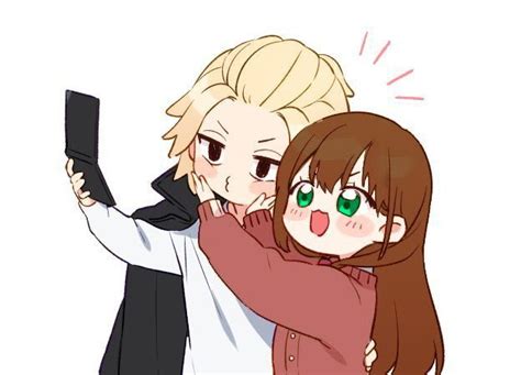 صورت مع مايكي لا تقتلني يافانز مايكي مثل اخوي 🧡🍃