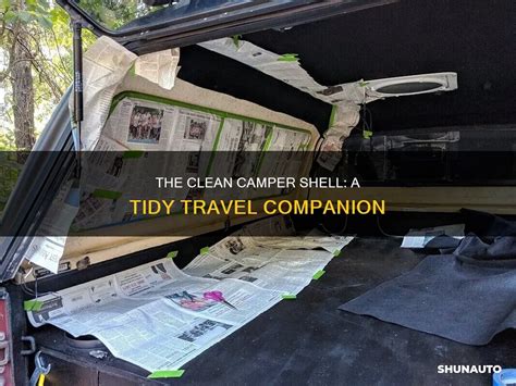 The Clean Camper Shell A Tidy Travel Companion Shunauto