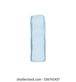 Font Ice Isolated Ice Letter On Stock Illustration 536741437 Shutterstock