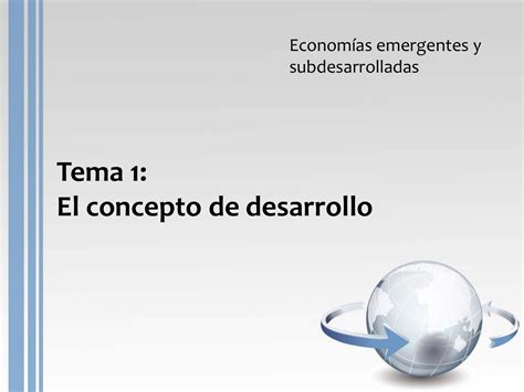 1 El Concepto De Desarrollo