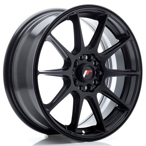 Japan Racing Jr Wheels Jr11 17x7 Et35 4x98 4x108 Black Jdm Distro