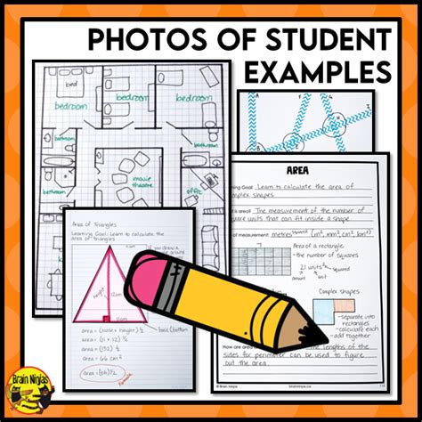 Measurement Interactive Math Unit Paper Grade 6 Brainninjas