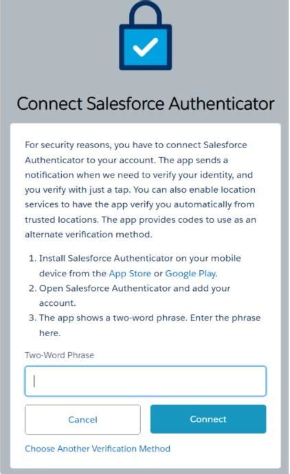 Hctc Salesforce User Multifactor Authentication Guide Division Of Housing