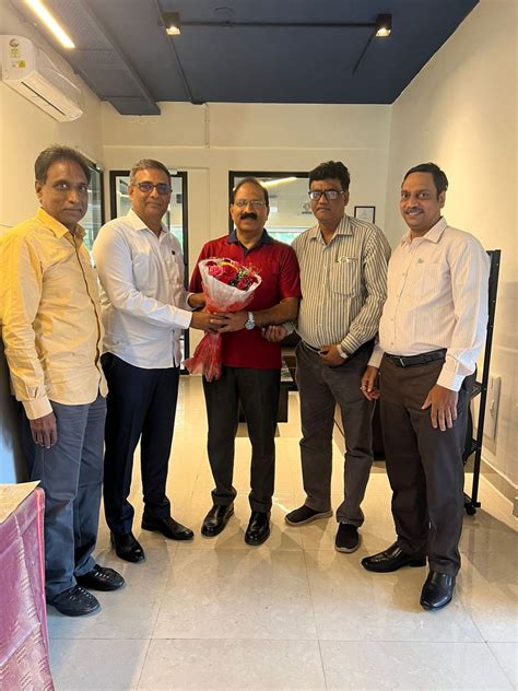 V V S N Raju On Linkedin Delighted To Receive Mahendra Reddy Garu At Our Firm