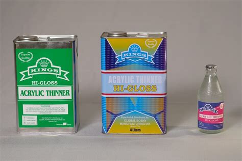 Hi Gloss Acrylic Thinner Global Bosny Manufacturing Co