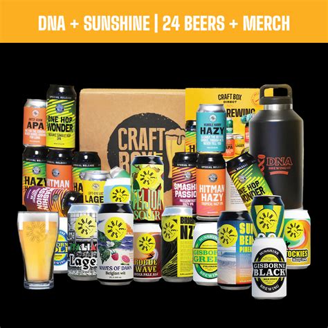 Dna Sunshine Bundle 24 Beers Merch Craft Box Direct