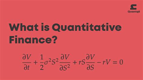 What Is Quantitative Finance The Beginning By Abdulaziz Al Ghannami