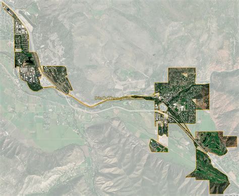 Map Of Basalt Town Colorado Thong Thai Real