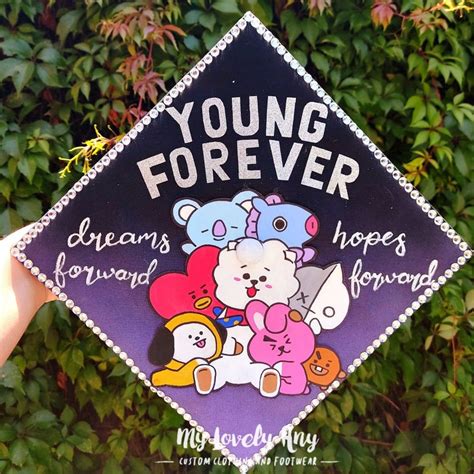 Bts Grad Cap Manualidades Escolares Manualidades Diseños De Birrete