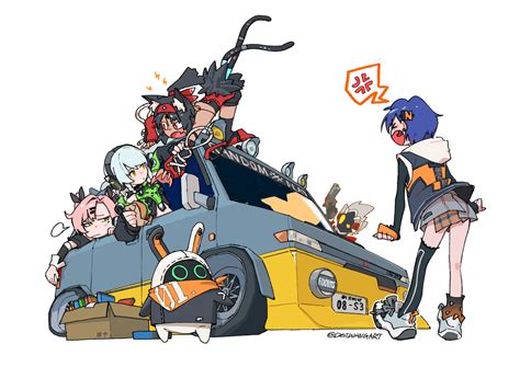 Humanoid Robot Danbooru