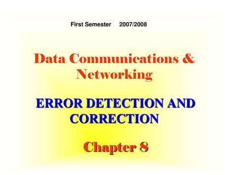 Ppt Data Communications And Networking Powerpoint Presentation Free