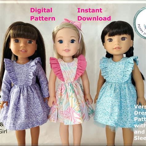 Parka Pattern For Wellie Wisher Dolls Etsy