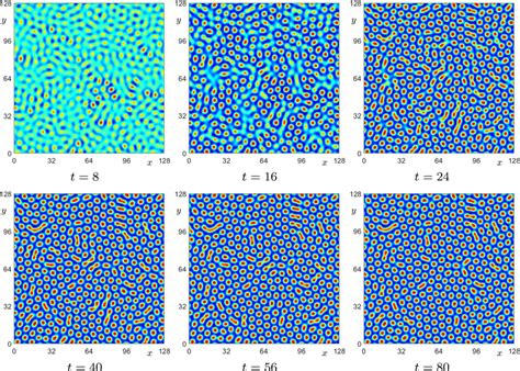 Temporal Evolution Of Hexagonal Pattern Download Scientific Diagram