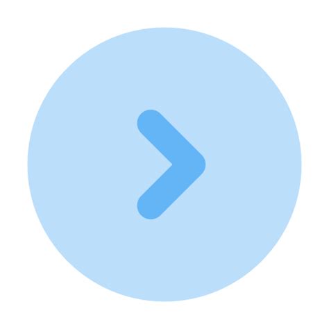 Right Button Generic Blue Icon