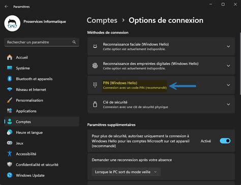 Windows 11 Comment Modifier Votre Code Confidentiel