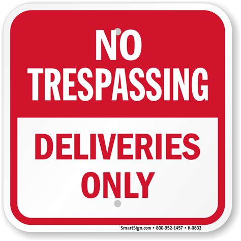 No Trespassing Signs Over 100 Different Options No Trespassing Signs Over 100 Different Options