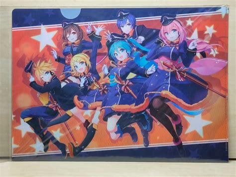 初音未來 ~ A4膠 File Folder 文件夾 Hatsune Miku B款 日本版 動漫精品 動漫週邊 類別 畫集