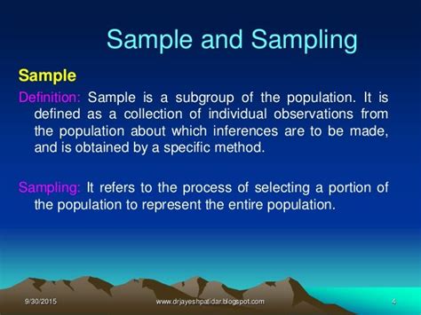Ppt Fundamentals Of Sampling Method Powerpoint