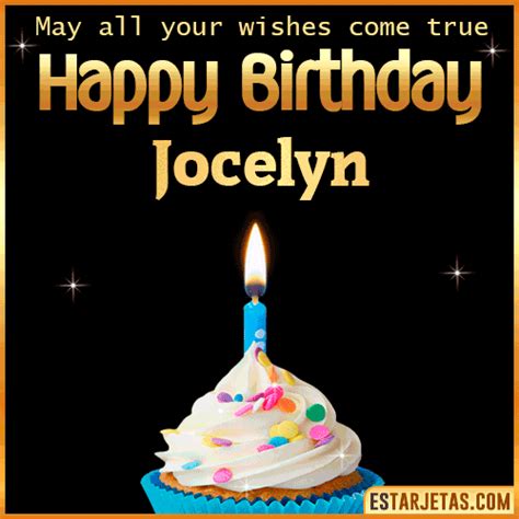 Feliz Cumpleaños Jocelyn Imágenes  Tarjetas Y Mensajes