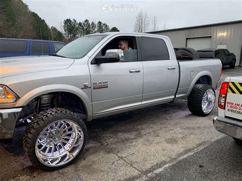 2015 Ram 2500 With 24x14 90 American Force Nemesis Cc And 33145r24