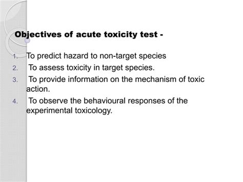 Types Of Toxicity Pptx