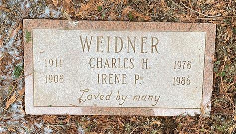 Charles Henry Weidner Iii 1911 1978 Find A Grave Memorial
