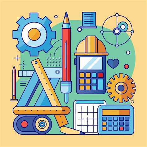 Engineering Construction Premium Ai Generated Vector