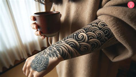 Japanese Wave Pattern Tattoo Full Sleeve Tattoos The Guide
